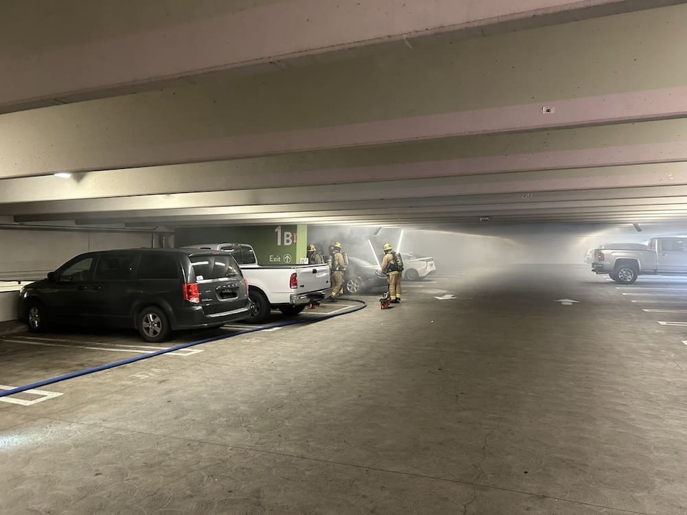 Vehicle Fire Contained in Chumash Casino Parking Structure, No Injuries ...
