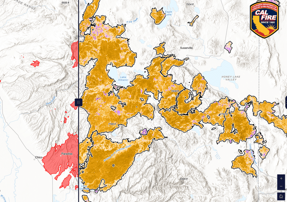 CAL FIRE Launches Online Viewer To Monitor Vegetation Burn Severity ...