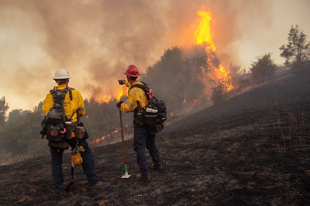 Canyon Fire Near Lake Piru Moves into Los Angeles County - edhat