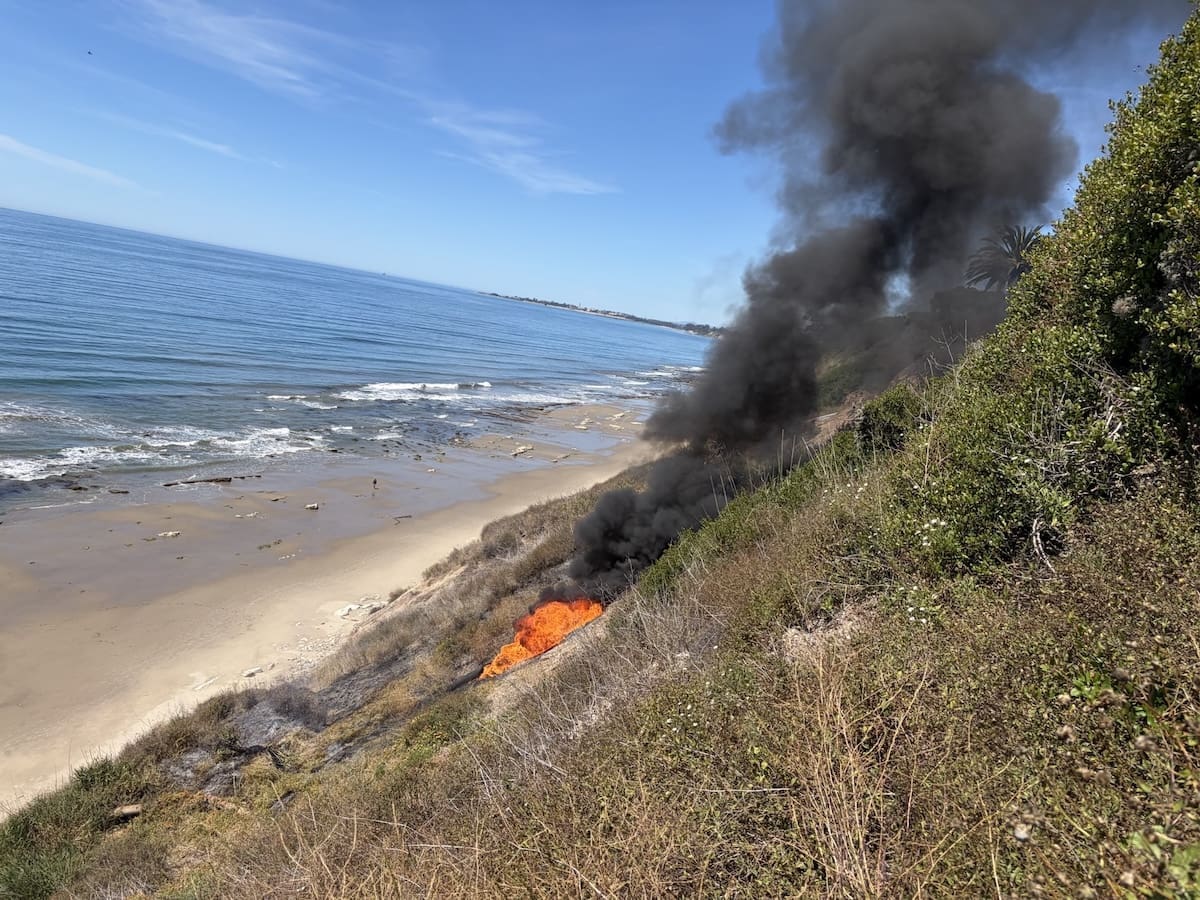 Hope Ranch "Volcano" Triggers County Fire Response Thursday Morning - edhat