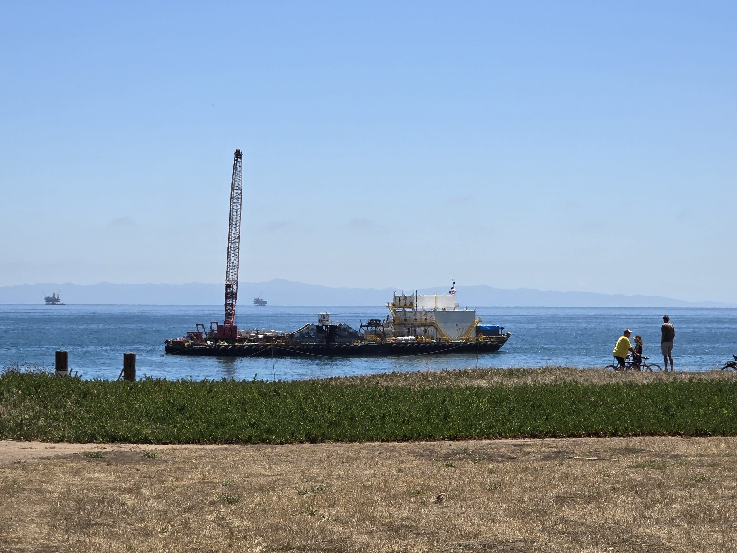 Offshore Work on Santa Barbara Coastline? - edhat